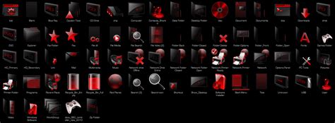 Tsp Toxic Red Icon Pack For Windows By Moonnique On Deviantart