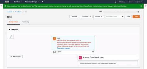 Nodejs Can Not Access Environment Variable In Lambda Function Stack Overflow