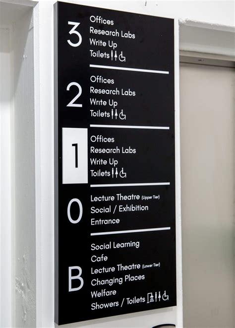 Interdisciplinary Biomedical Research Building Graphic Signs