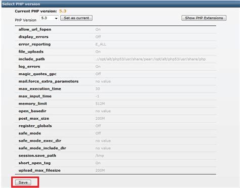 Hướng dẫn Cách chọn PHP Version trong DirectAdmin Gdata