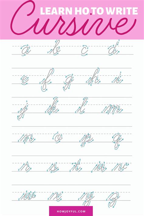In This Ultimate Guide To Lettering Cursive I Will Share Everything You Need To Know About