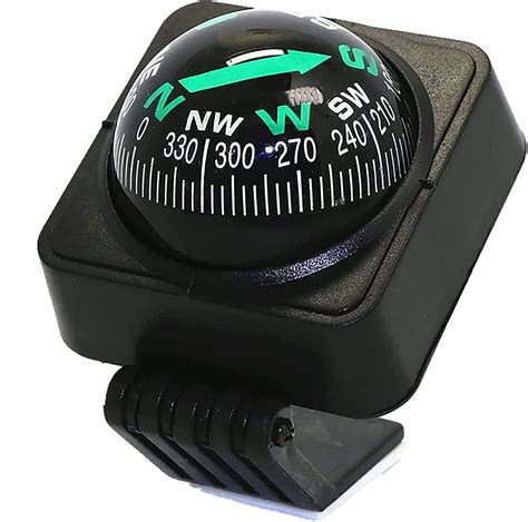 Ringglo Car Compass Ball Universal Collapsible Dashboard