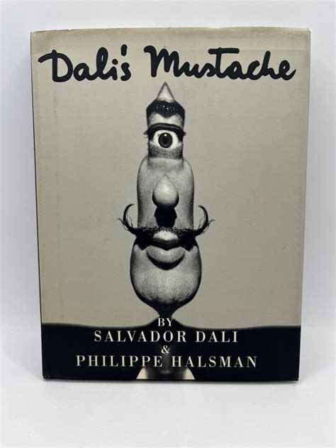 Dalis Mustache De Salvador Dali And Philippe Halsman Photographie