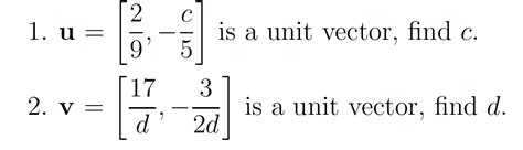 Solved 9 Points Question 2 Normalize The Vector U 7