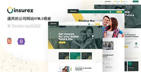 蓝色大气的it行业企业网站html模板 Extech