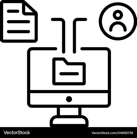 Data Entry Royalty Free Vector Image Vectorstock