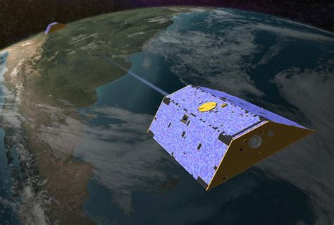 Artists Concept Of Gravity Recovery And Climate Experiment