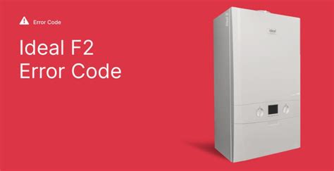 ideal f2 error code how to fix iheat