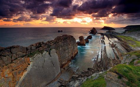 Coastal Rock Formation Wallpapers Wallpaper Cave