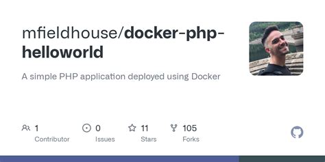 github mfieldhouse docker php helloworld a simple php application
