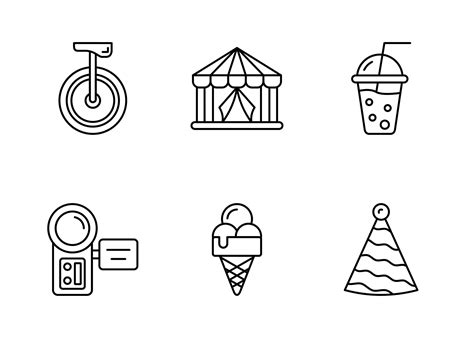 Unique Vector Line Icon Set 17469749 Vector Art At Vecteezy