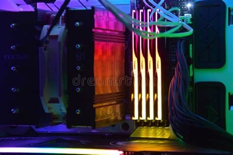 Assembled New Modern Computer On The Th Generation Processor Editorial Stock Photo Image Of