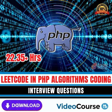 Leetcode In Php Algorithms Coding Interview Questions Expert Training