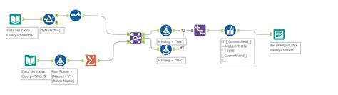 Combining 2 Data Sourcesexcel Into 1 Output Alteryx Community