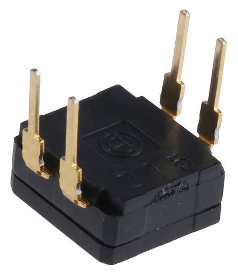 A6d 2100 Omron Omron 2 Way Through Hole Dip Switch Dpst 342 095 Rs