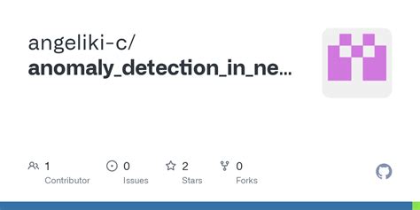 Github Angeliki C Anomaly Detection In Network Traffic
