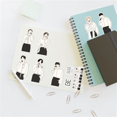 Bts Sticker Sheets Bts Life Goes On Stickers Bts Kpop Etsy