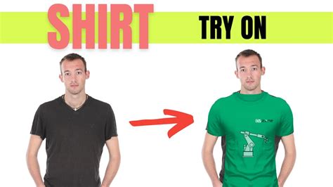 Shirt Try On Using Computer Vision Youtube