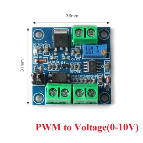 Jual PWM To Voltage Converter Module To V Digital To Analog PLC Kota Batam DI