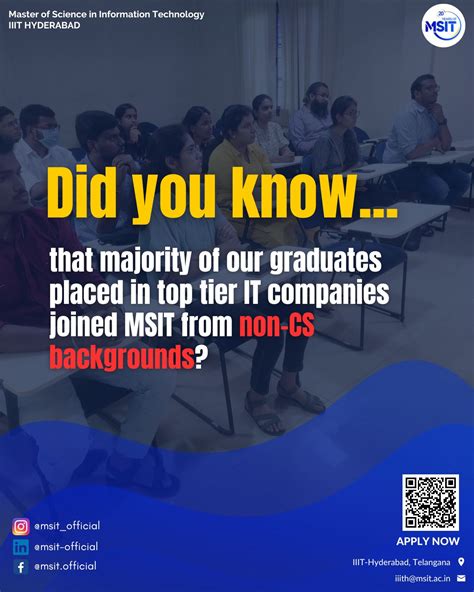 Msit Program On Linkedin Graduateschool Postgrad