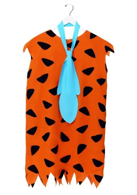 Mens Plus Size Fred Flintstone Costume Caveman Halloween Costume