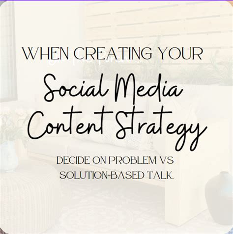 your marketing strategy problem vs solution focus — porch talk