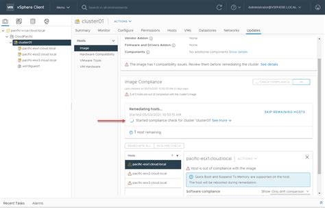 Use Vsphere Lifecycle Manager Vlcm For Esxi 70 Update 2a Upgrade