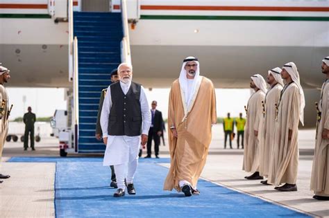 Rahul Kakkar On Linkedin Indias Narendra Modi Arrives In Abu Dhabi For Official Visit