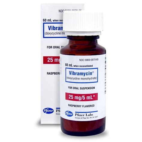 Vibramycin Oral Suspension 60ml Pet Supplies