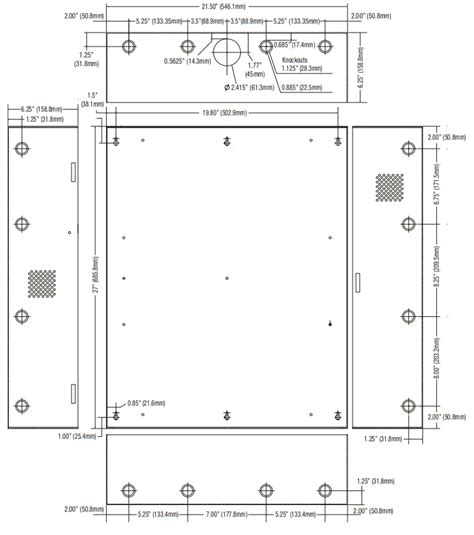 Altronix T2MK7F4D 4 Door Kit With PTC Outputs Installation Guide