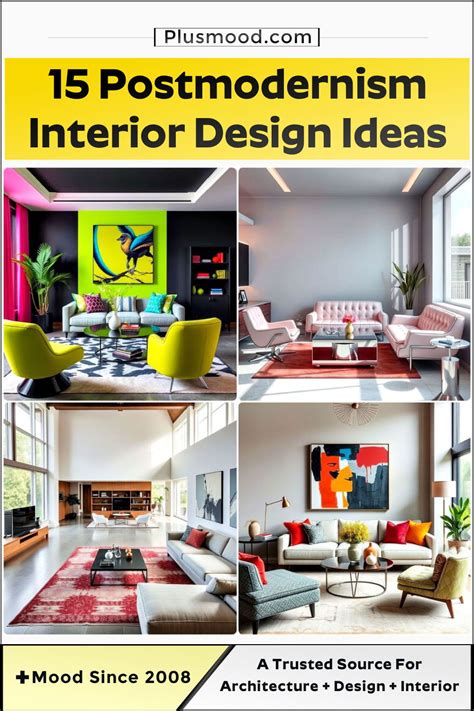 15 Postmodern Interior Design Ideas To Refresh Your Space