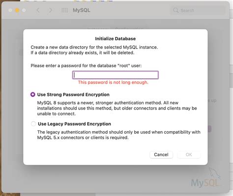 Initializing Database