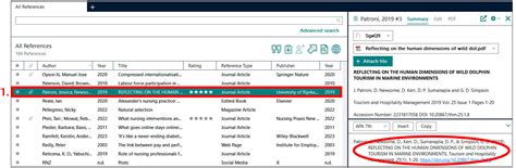 Editing A Reference Endnote Guide Apa Referencing Guide Sit