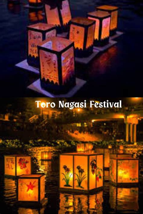 Toro Nagashi Festival Guiding Spirits With Lanterns