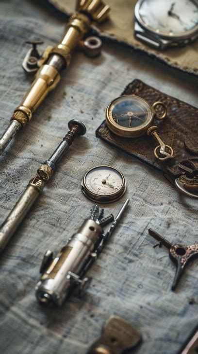 Free Vintage Navigation Tools Image Download At StockCake