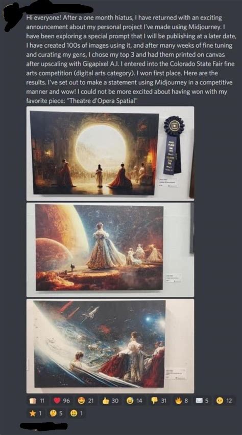 Ai Generated Drawing Wins Art Competition Seems To Have Been Entered