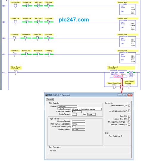Micrologix 1100 Modbus Rtu Danfoss Fc51 Tutorial