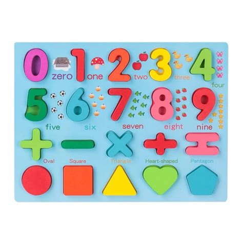 ของเล่นไม้ เสริมพัฒนาการ ตัวอักษรภาษาอังกฤษ ภาษาไทย ตัวเลข และรูปทรง Shopee Thailand