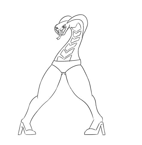 One Of My Friends Asked Me To Draw A Sexy Snake Girl I Think I Did Just That Does This Count