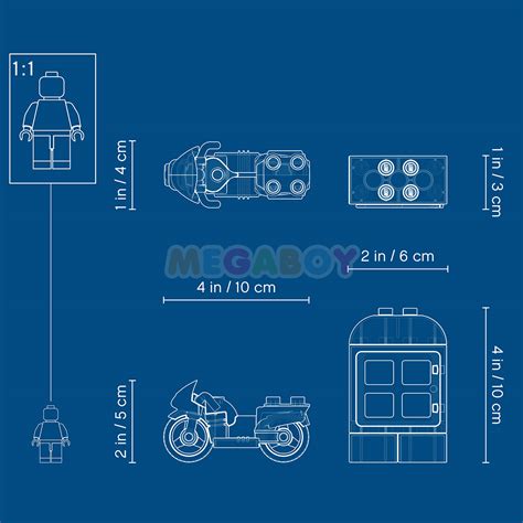 ЛЕГО 10900 купить, LEGO® DUPLO® 10900 - “Полицейский мотоцикл”