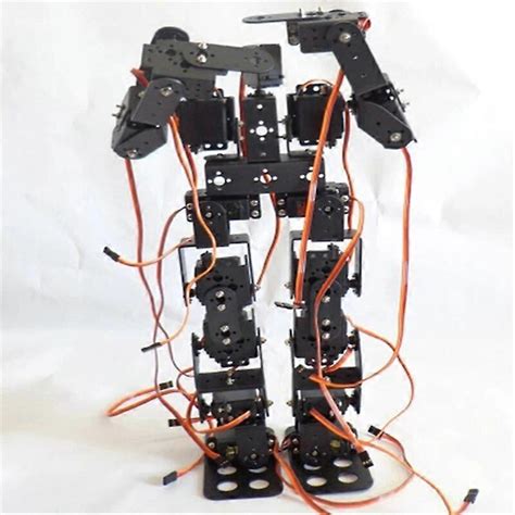 17 Dof Biped Robot Educational Robot Kit 17 Degrees Of Freedom Humanoid Robotic Walking With