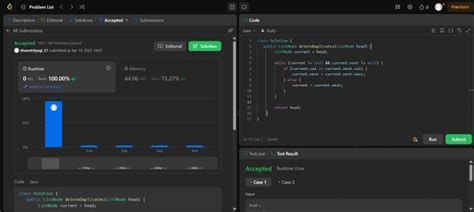 100daysofcode leetcode 100daysofleetcode java linkedlist