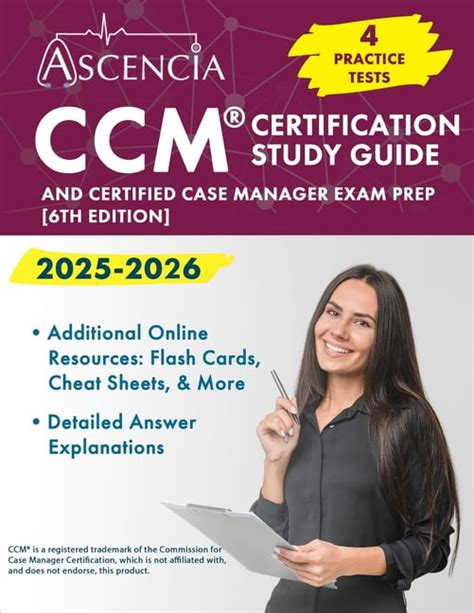 Ccm Certification Study Guide 2025 2026 4 Practice Tests And Case