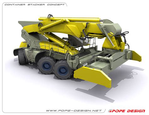 Container Stacker Concept On Behance