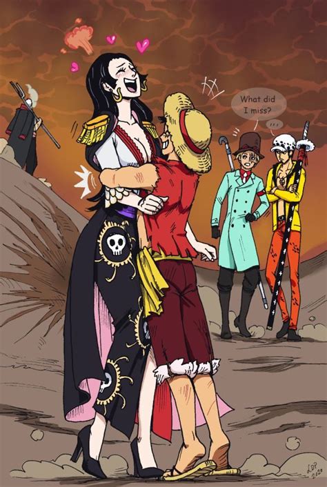 One Piece Boa Hancock And Luffy English Dub At Mary Bevis Blog