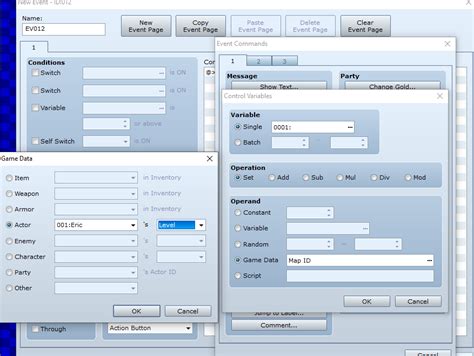Changing Characters But Keeping Same Level RPG Maker Forums