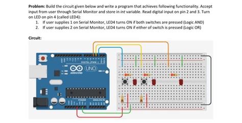 Solved Problem Build The Circuit Given Below And Write A Chegg Com
