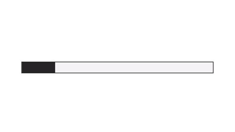 Scale Filling With Grey Color Palette Black And White Loading Animation