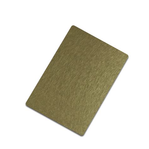 Stainless Steel Vibration Brass Shiny Sheet Manufacturer