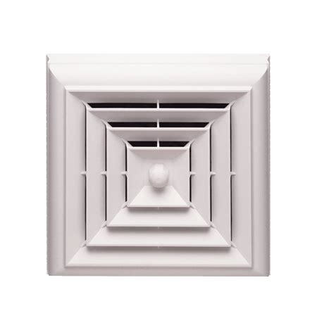 HaVACo Technologies Quick Connect Ceiling Diffusers Capital Crown Square Ceiling Diffuser